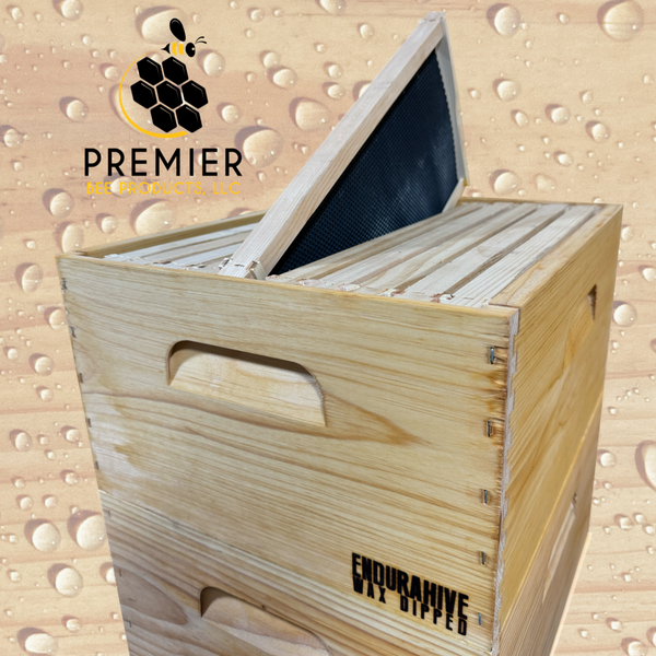 Endurahive Wax Dipped Hive Kit w Bees 2025 – Nature's Image Farm