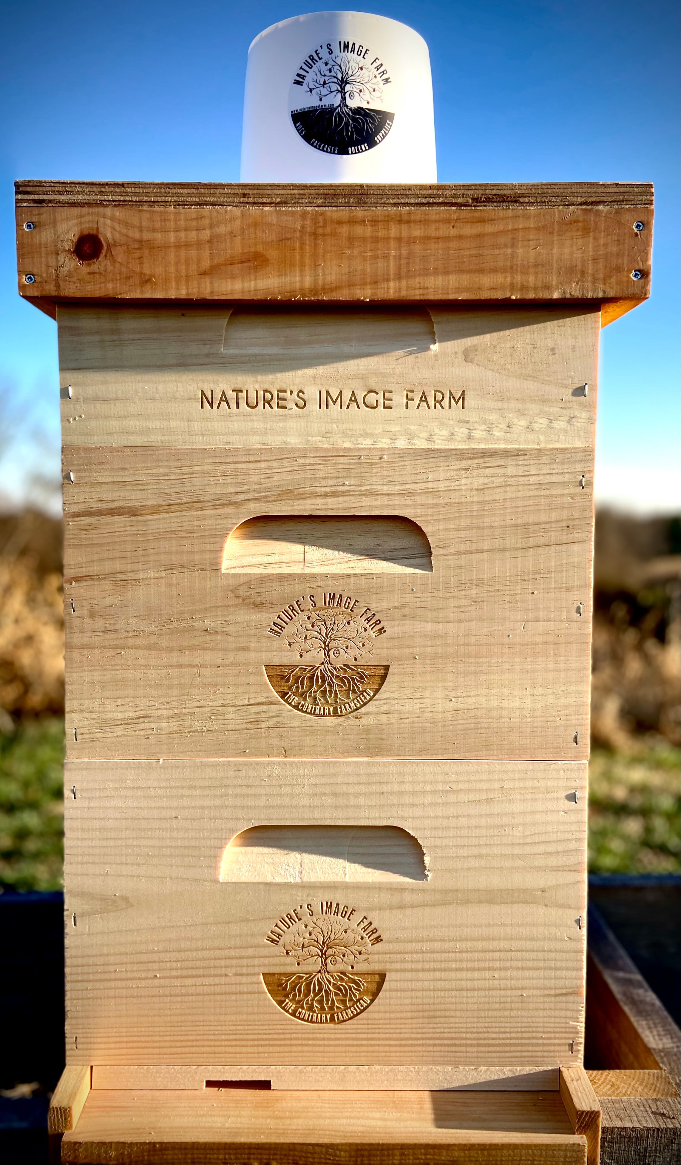 Endurahive Wax Dipped Standard Hive Kit – Nature's Image Farm